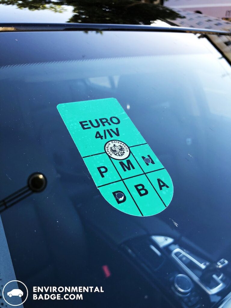 Umweltplakette Österreich - Regeln und Fahrzeugtypen